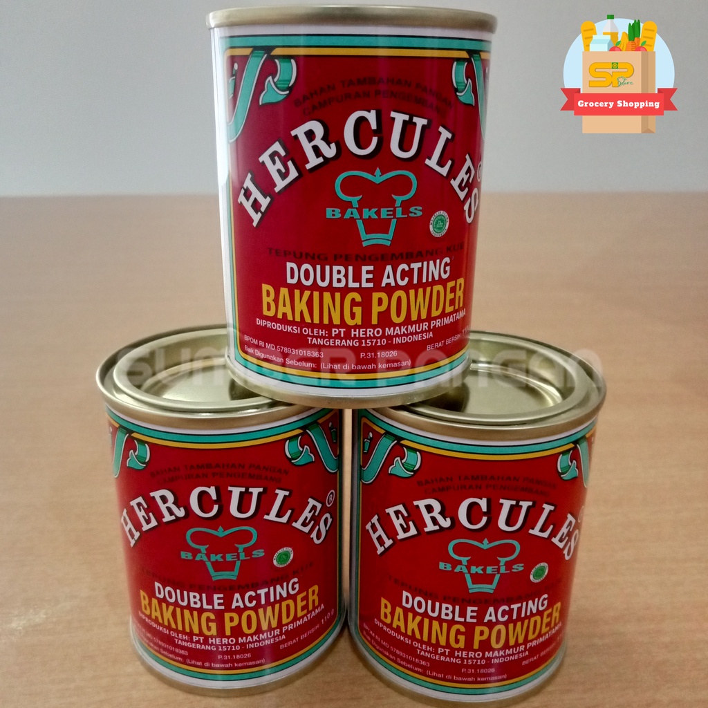 Jual Hercules baking powder double acting 110 gr / tepung pengembang ...