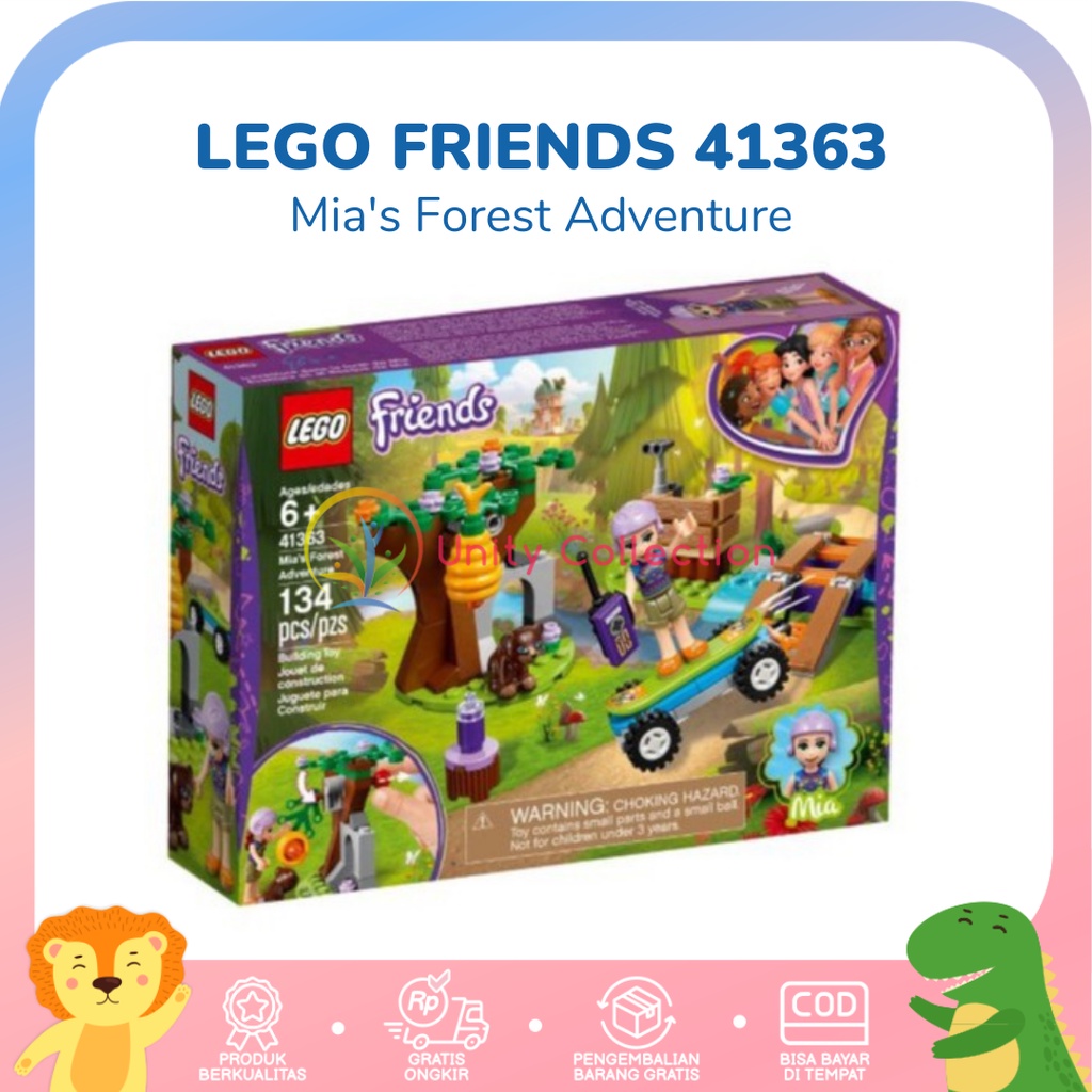 Jual Lego Friends Mia's Forest Adventure (41363) | Shopee Indonesia