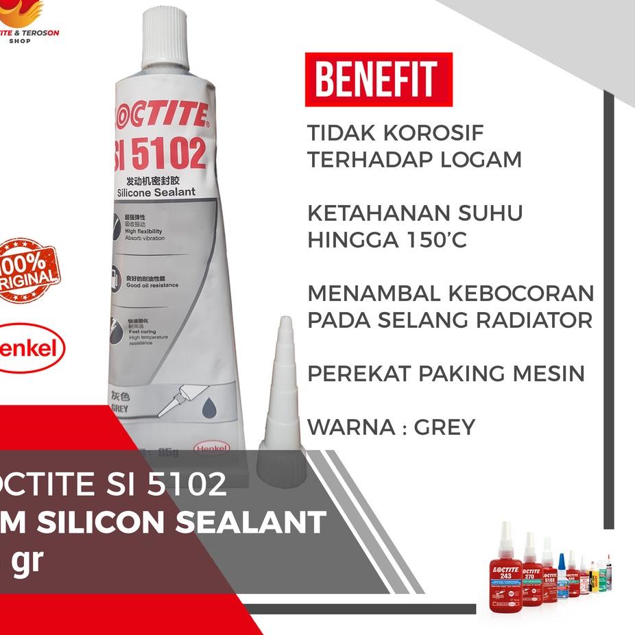 Jual Dipesan ya--LEM SILIKON GASKET RTV TAHAN PANAS UNTUK PAKING MESIN ...