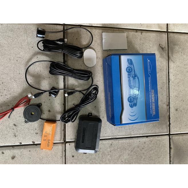 Jual Sensor Mundur Mobil Sensor Bunyi Beep Universal 2 Titik Sensor ...