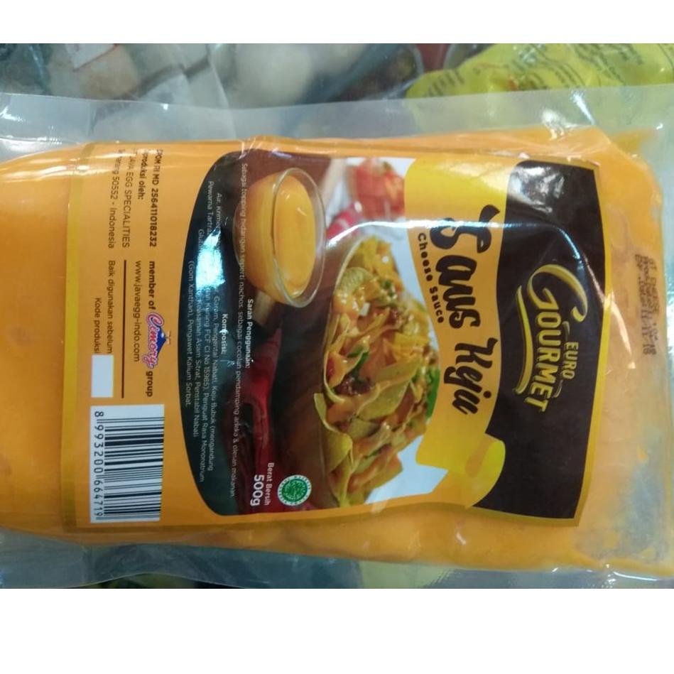 Jual Promosi Menarik--Saos keju saos BBQ Euro Gourmet 500 gr saus keju ...