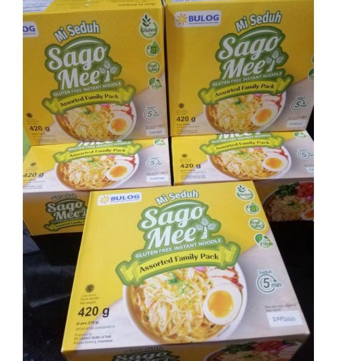 Jual New Stock--Assorted Family Pack Sago Mee Sagomee Mie Instan Sehat ...