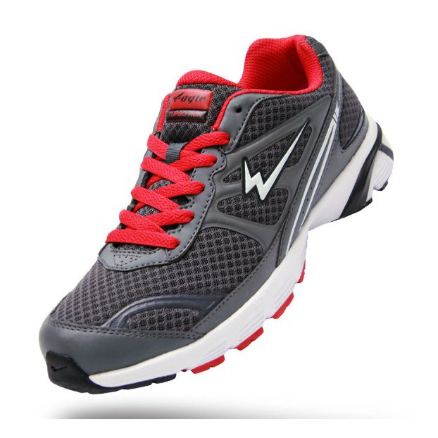Jual SALE Sepatu Running Eagle Ecolight Dark Grey Red Original Only ...