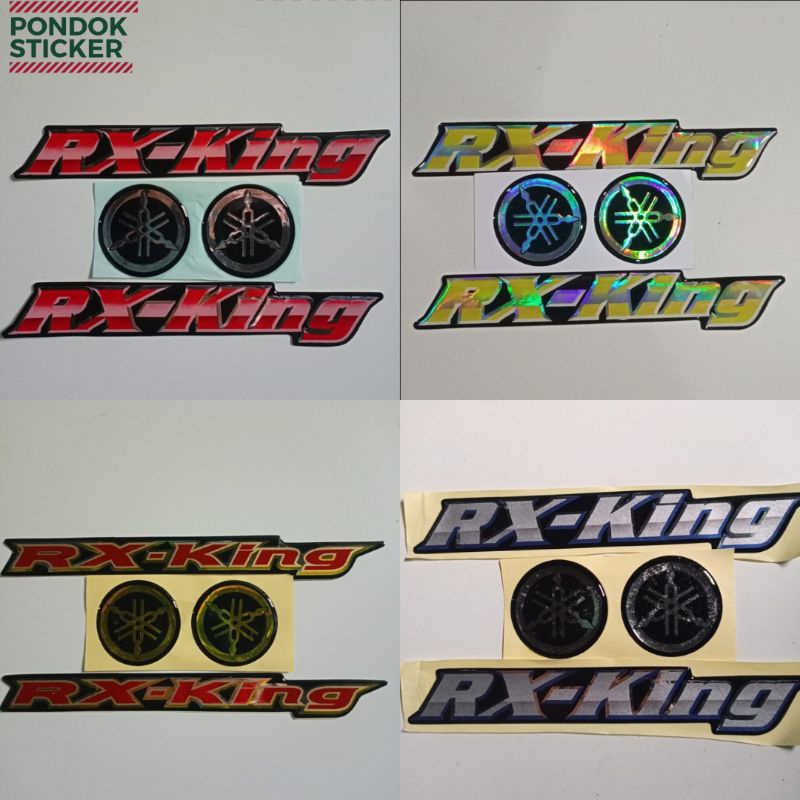 Jual Sticker Emblem Timbul Yamaha RX King Set | Shopee Indonesia