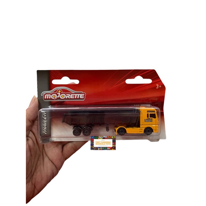 Jual Segera Miliki Majorette Trailer 1/100 Man Tgx Dump Truck Kuning ...
