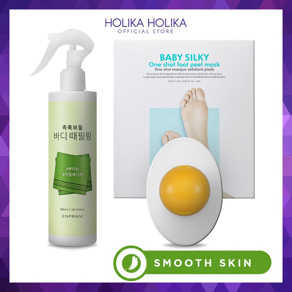 Jual Holika Holika Smooth Skin Package | Paket Peeling Wajah & Tubuh ...