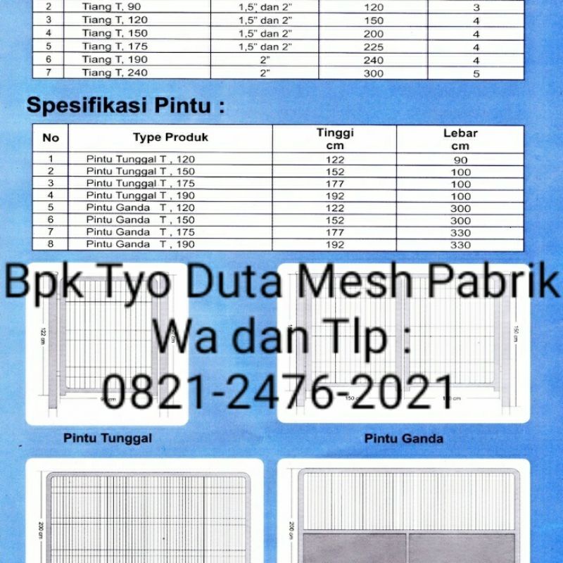 Jual pintu brc tunggal murah berkualitas | Shopee Indonesia