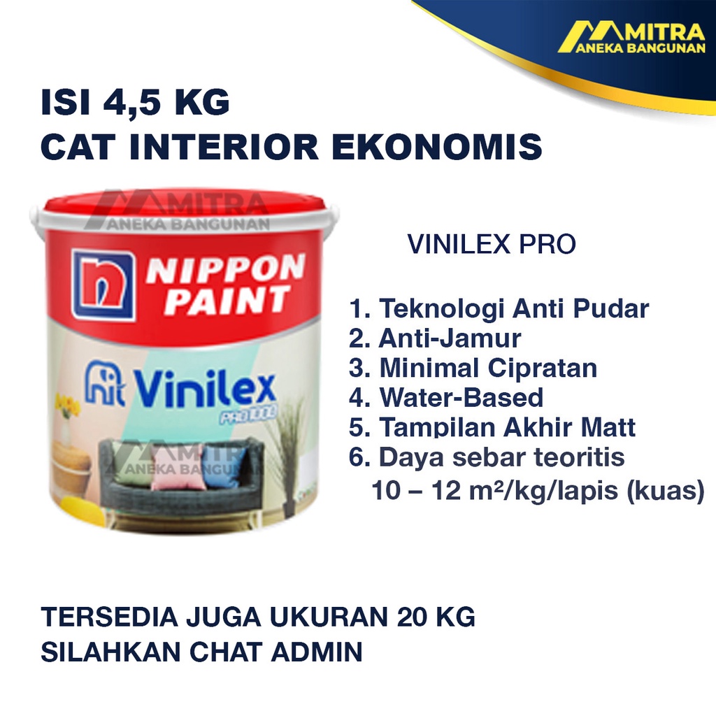 Jual CAT TEMBOK NIPPON PAINT GREAT SEASCAPE NP AC 2106 A / HIJAU TUA / VINILEX INTERIOR ...