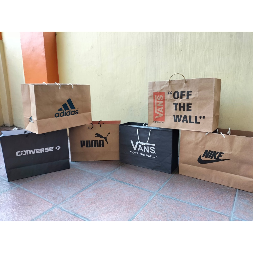 Jual Paperbag Vans Original 35x14x24 CM Bungkus Tempat Penyimpanan ...