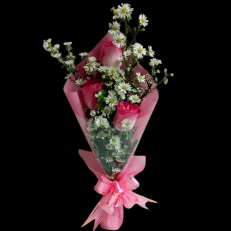 Jual buket wisuda murah bucket bunga mawar asli buket mawar buket lily ...