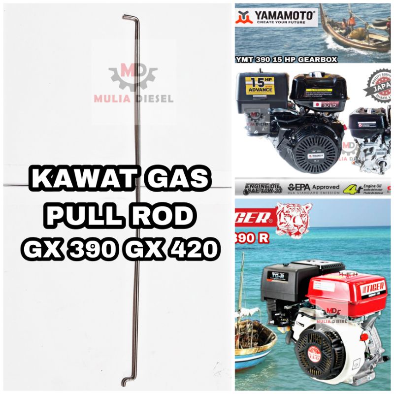 Jual Kawat Gas Pull Rod Mesin Penggerak Generator Genset GX 390 GX 420 ...