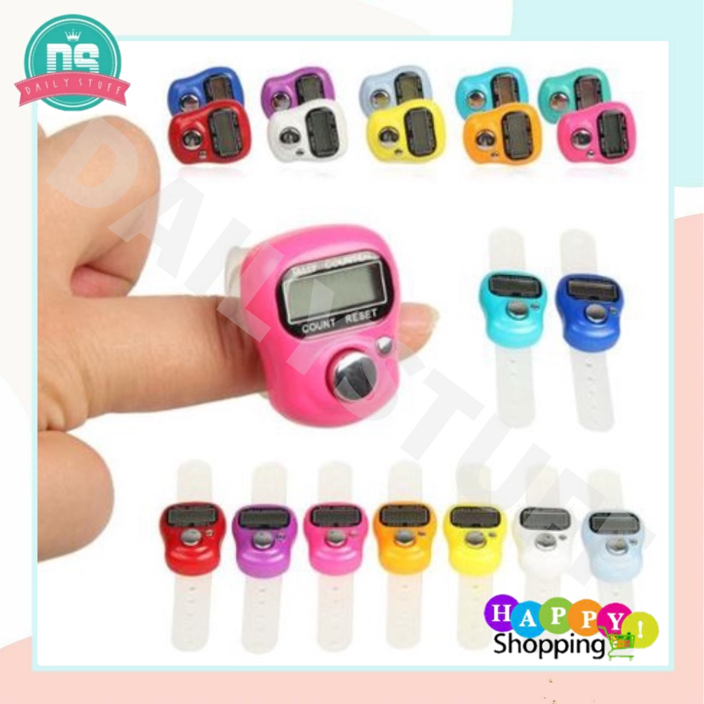 Jual Ds Tasbih Digital Mini Led Tally Counter Alat Hitung Tasbeh Digital Finger Counter Import