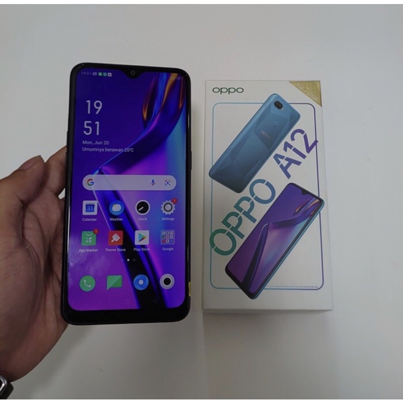 Jual OPPO A12 3/32 SECOND (GARANSI RESMI) | Shopee Indonesia
