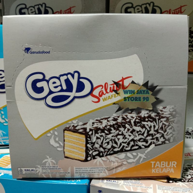 Jual Gery saluut wafer Tabur Kelapa | Shopee Indonesia