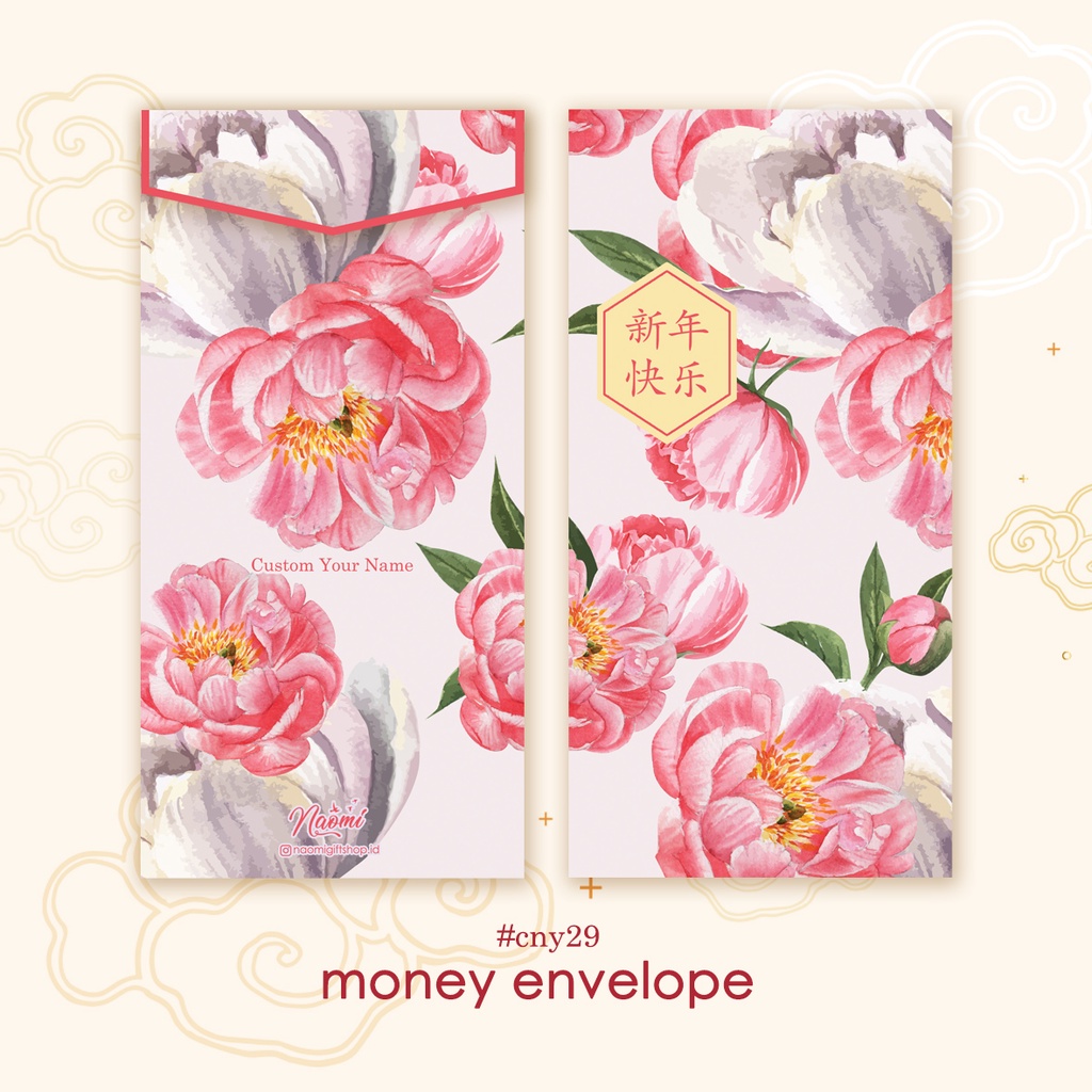 Jual Custom Angpao Imlek/ Custom Angpao Wedding / Angpao Imlek | Shopee ...