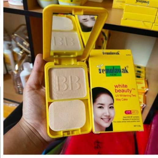 Jual Bedak Temulawak Two Way Cake Besar | Shopee Indonesia