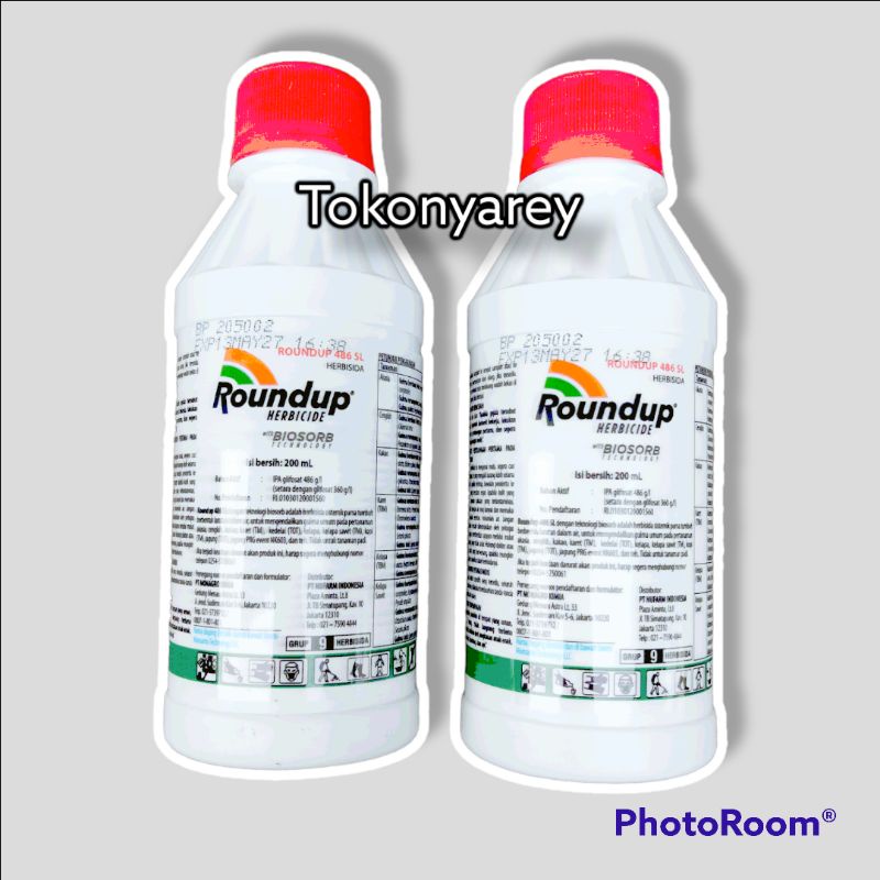 Jual HERBISIDA ROUNDUP 486 SL 200 ML RACUN RUMPUT & GULMA | Shopee ...