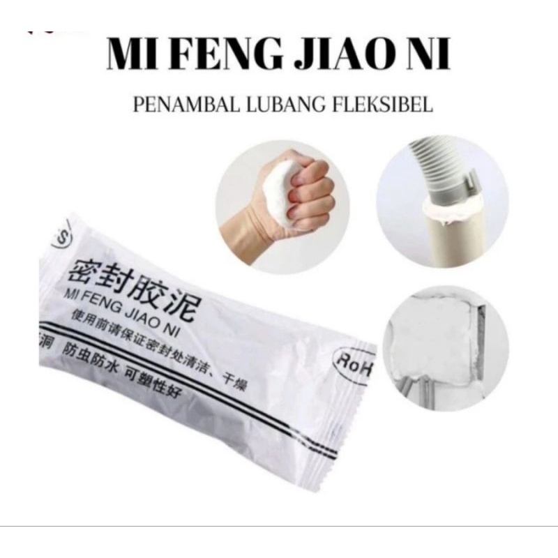 Jual ALFA Mi Feng Jiao Ni Dempul Penambal Lubang Celah Dinding Upgrade ...