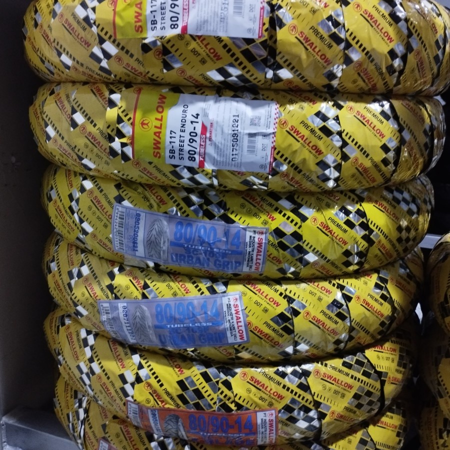 Jual Ban Luar motor Swallow ukuran 80/90-14 Tubeless | Shopee Indonesia