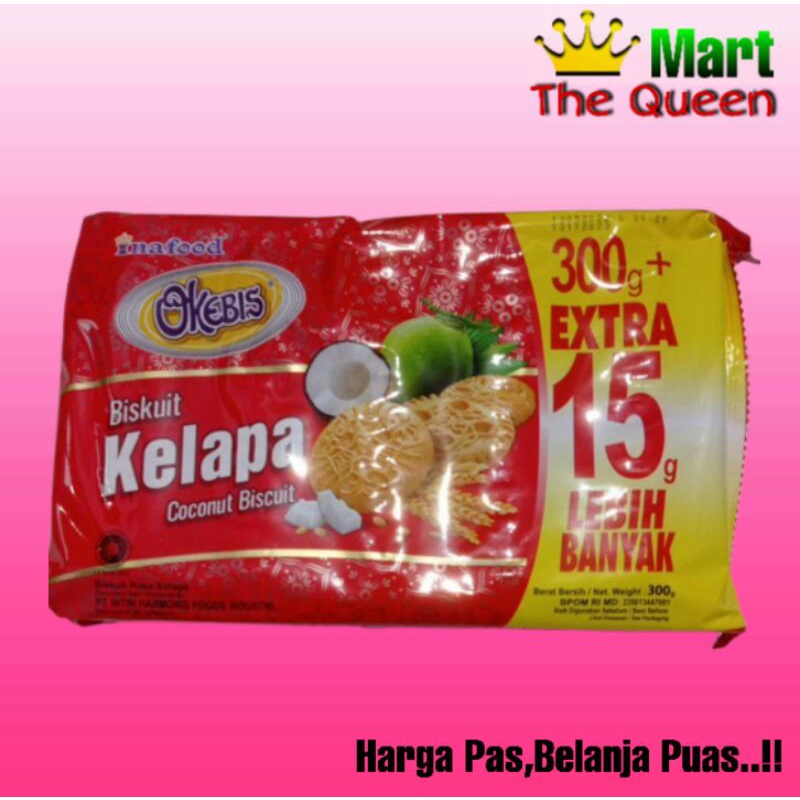 Jual OKEBIS inafood biskuit kelapa 300gr | Shopee Indonesia