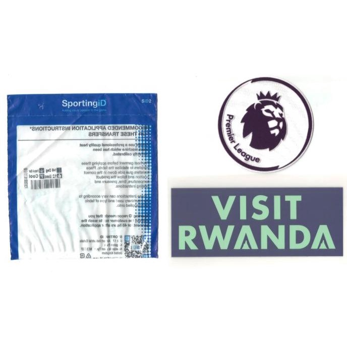 Jual Patch Visit Rwanda + Premier League Standard. 3Rd Jersey. Original ...