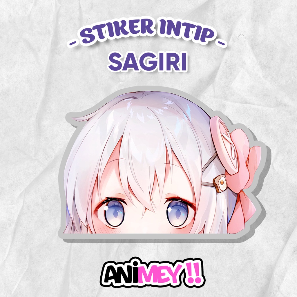 Jual Sticker Intip Sagiri Eromanga Sensei / stiker anime waterproof ...