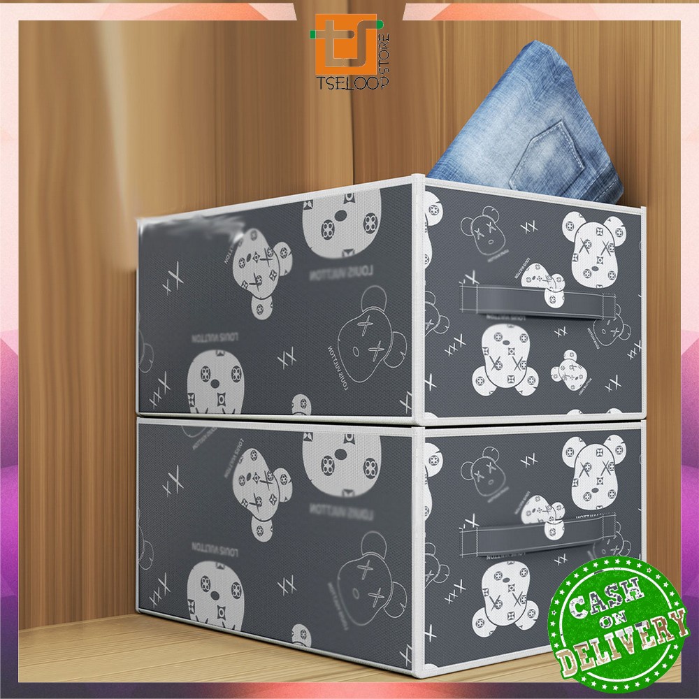 Jual OFM-C648 Storage Box Kotak Penyimpanan Bra BH Celana Dalam 7 9 ...