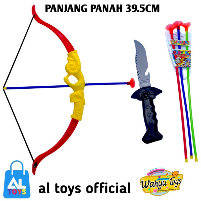 Jual MAINAN PEDANG / PANAH PANAHAN PELURU KOP SET BESAR 60cm MAINAN ...