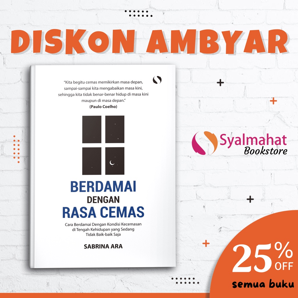 Jual Buku Motivasi Psikologi Berdamai Dengan Rasa Cemas Self Improvement Pengembangan Diri ...