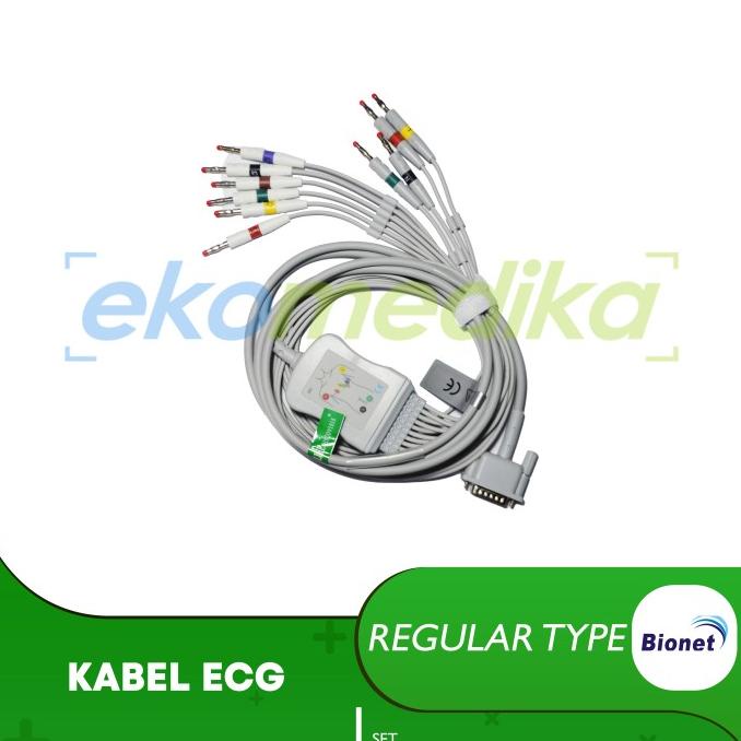 Jual Kabel EKG ECG 10 Lead Bionet Cardiocare Kabel EKG ECG | Shopee ...