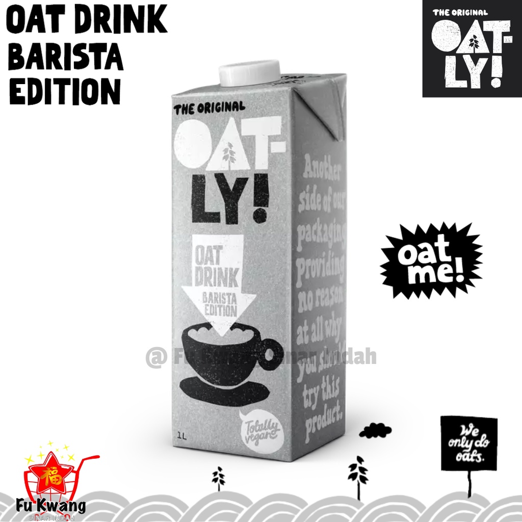 Jual Oatly Barista Edition / Oat Milk / Oat Drink / Oatmilk / Susu Oat ... Jual Oatly Barista Edition / Oat Milk / Oat Drink / Oatmilk / Susu Oat ...