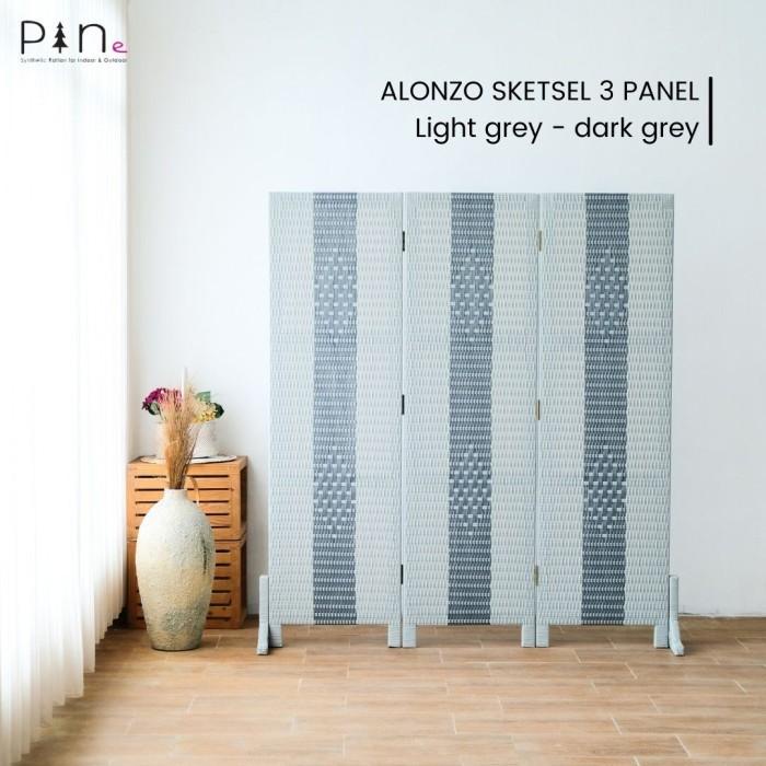 Jual Best Seller Sketsel Rotan Polos / Sekat Partisi / Sekat Ruangan ...