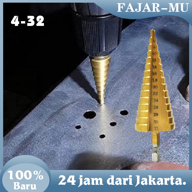 Jual 4-32 Mm Step Drill Mata Bor Pagoda Beskerucut Cone Drill Hole Saw ... Jual 4-32 Mm Step Drill Mata Bor Pagoda Beskerucut Cone Drill Hole Saw ...