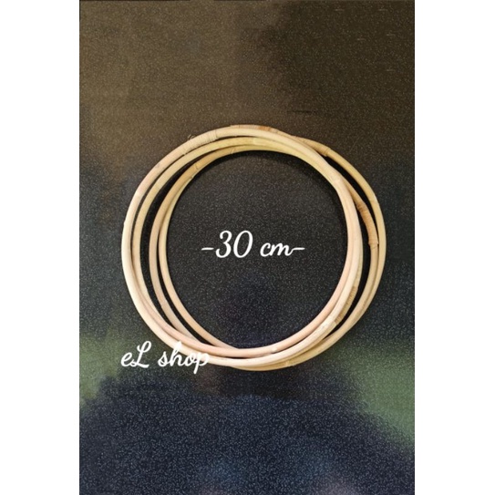 Jual gelang rotan ring rotan gelang macrame 30 cm holahop rotan rattan ...