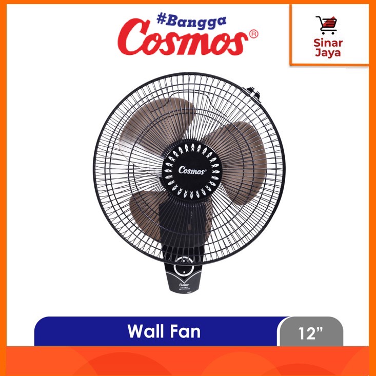 Jual COSMOS 12-DWF Wall Fan (Kipas Angin Dinding 12") | Shopee Indonesia
