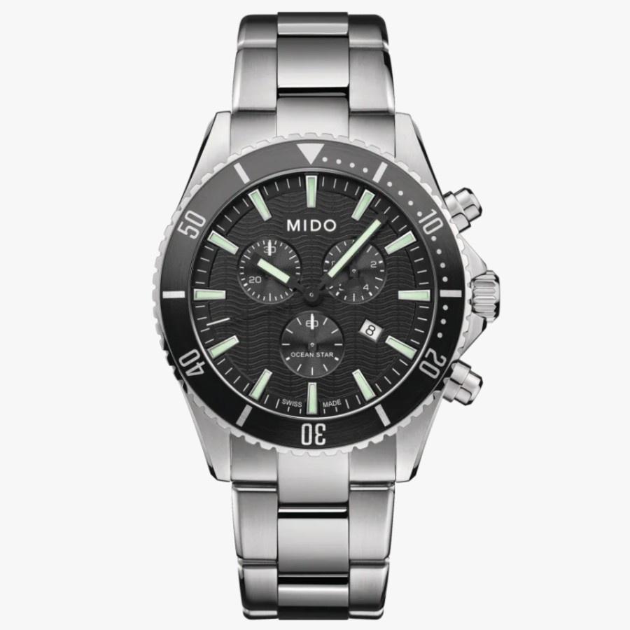 Jual Mido M026.417.11.051.00 Ocean Star Chronograph Original | Shopee ...
