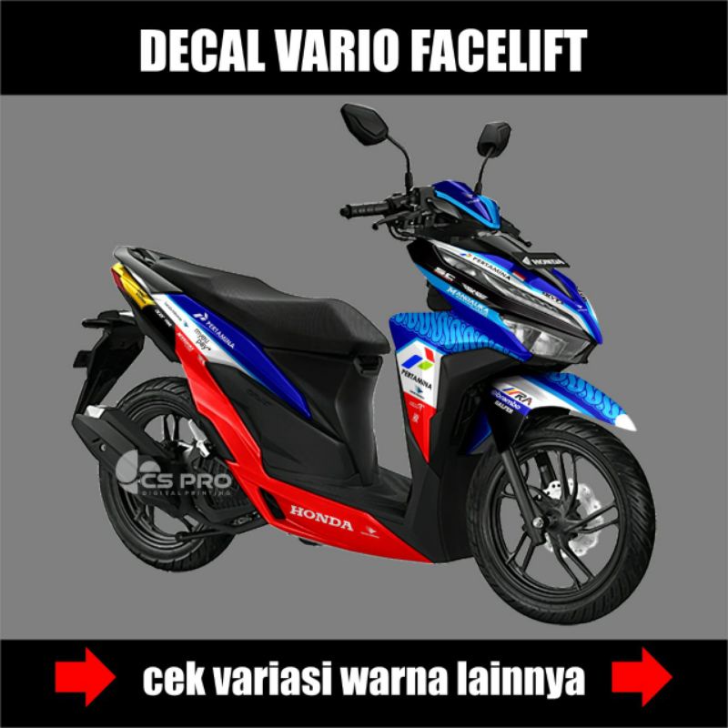 Jual DECAL STIKER VARIO FACELIFT 150 125 FULLBODY/ ALL NEW VARIO DESIGN ...