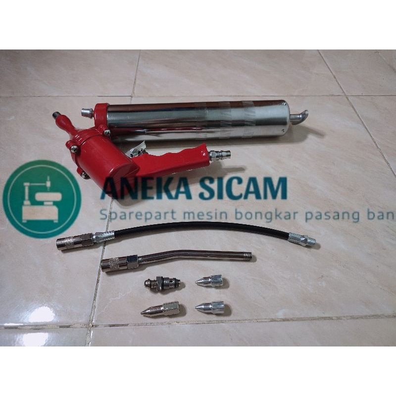 Jual Air Grease gun/pompa angin minyak gemuk 500ml | Shopee Indonesia