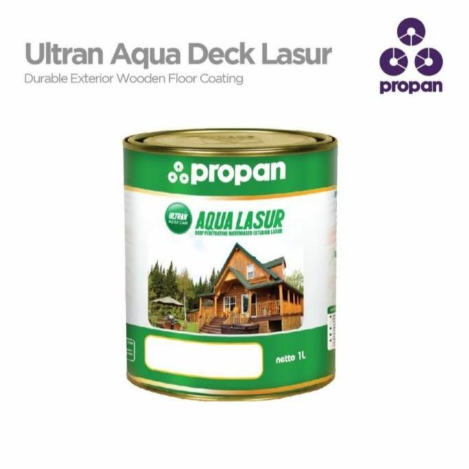 Jual Cat Propan Ultran Aqua Deck Lasur 1 Lt - Twilight Teak | Shopee ...