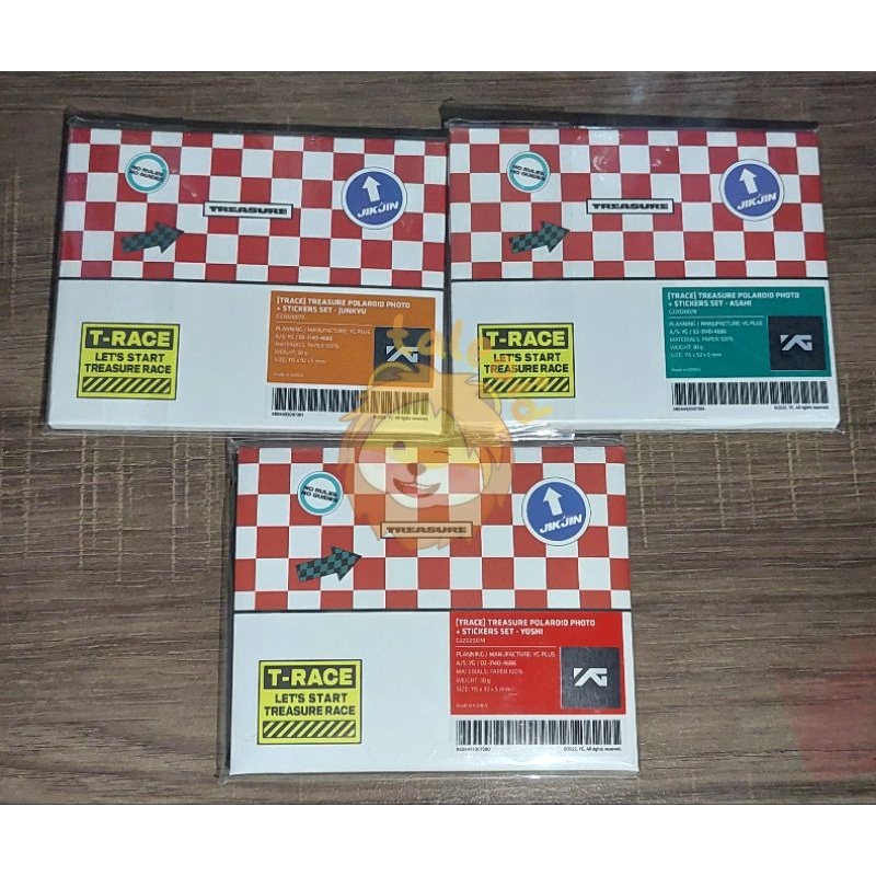 Jual TRACE TREASURE POLAROID PHOTO + STICKERS SET JUNKYU | Shopee Indonesia