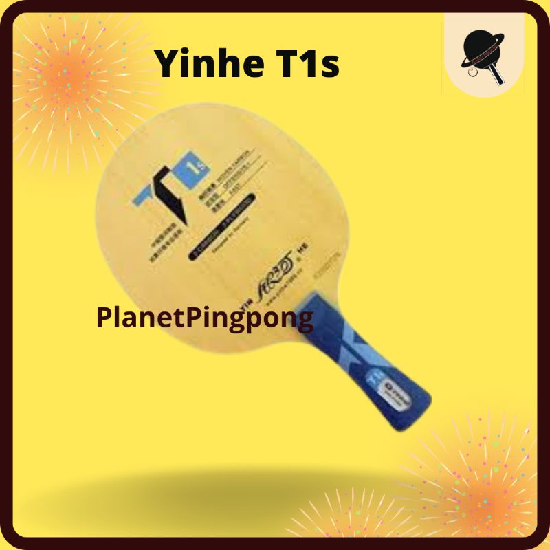 Jual Yinhe T1s Kayu Blade Bat Bet Pingpong Tenis Meja T1 s T 1s T 1 s Original | Shopee Indonesia