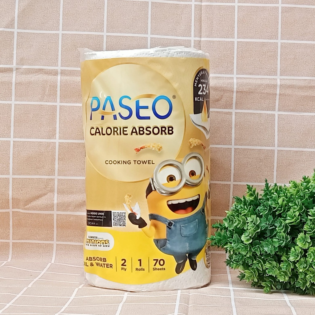 Jual Paseo Cooking Towel Calorie Absorb 1 Roll | Shopee Indonesia