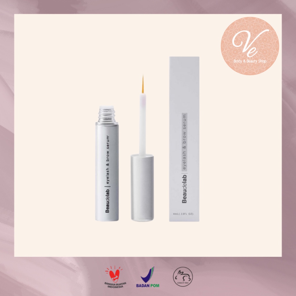 Jual Beaudelab Eyelash & Brow Serum 4ml | Shopee Indonesia