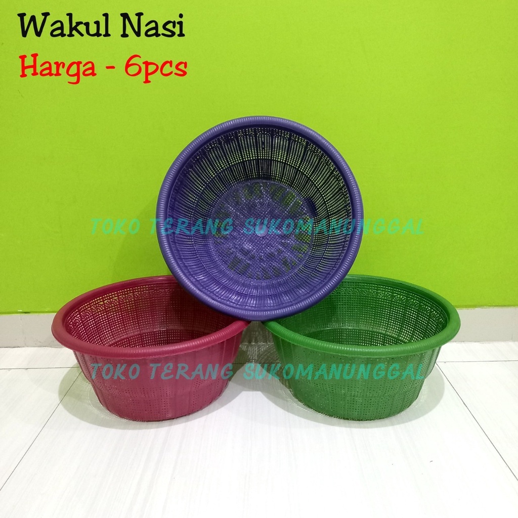 Jual Isi 6 Pcs Wakul Nasi Besar Wakul Lubang Ori Wakul Sayur Wakul Hajatan Bakul Nasi