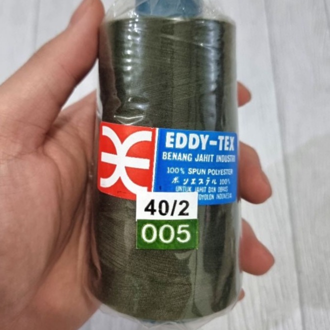 Jual Benang Jahit 40/2 5000 yard per Cones Benang High Speed 100% Spun ...