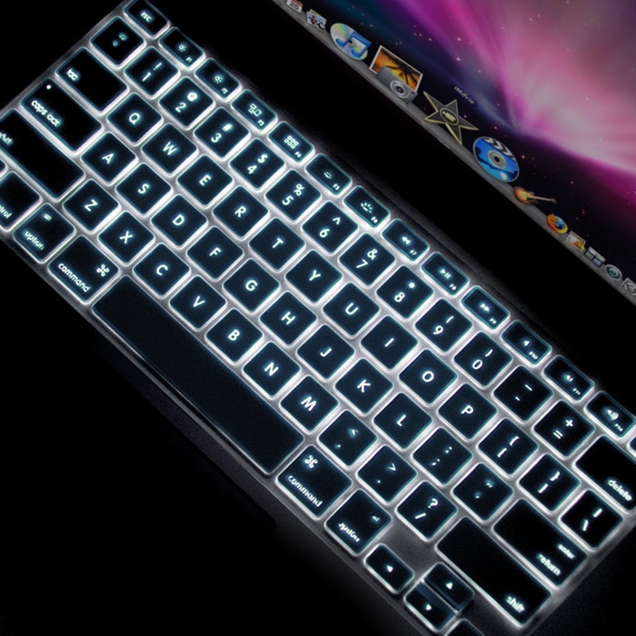 Jual Buruan Macbook Skin Keyboard Protector See-Through Backlight ...