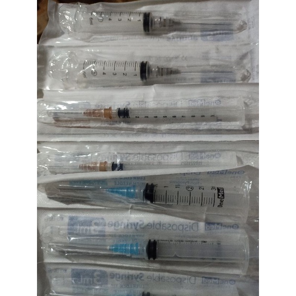 Jual Spuit 5ml 3ml 1ml Onemed | Shopee Indonesia