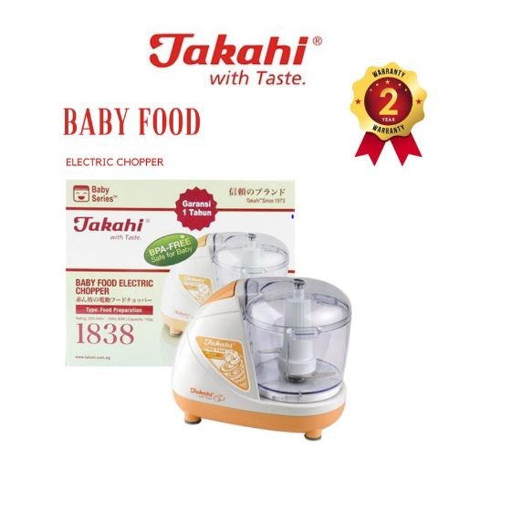 Jual TAKAHI Food Chopper | Blender Makanan Bayi | Food Processor MPASI ...
