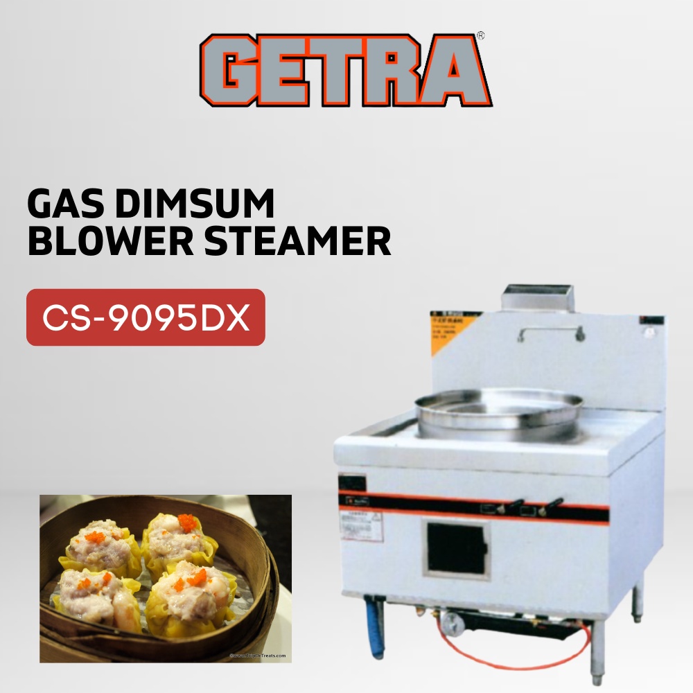 Jual GETRA CS-9095DX STREAMER GAS DIMSUM / MESIN PENGUKUS DIMSUM ...