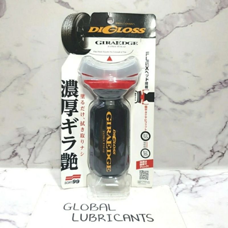 Jual Soft 99 Soft99 Tire DiGloss Gira Edge Japan (Pengkilap/ Penghitam/ Semir Ban) | Shopee ...